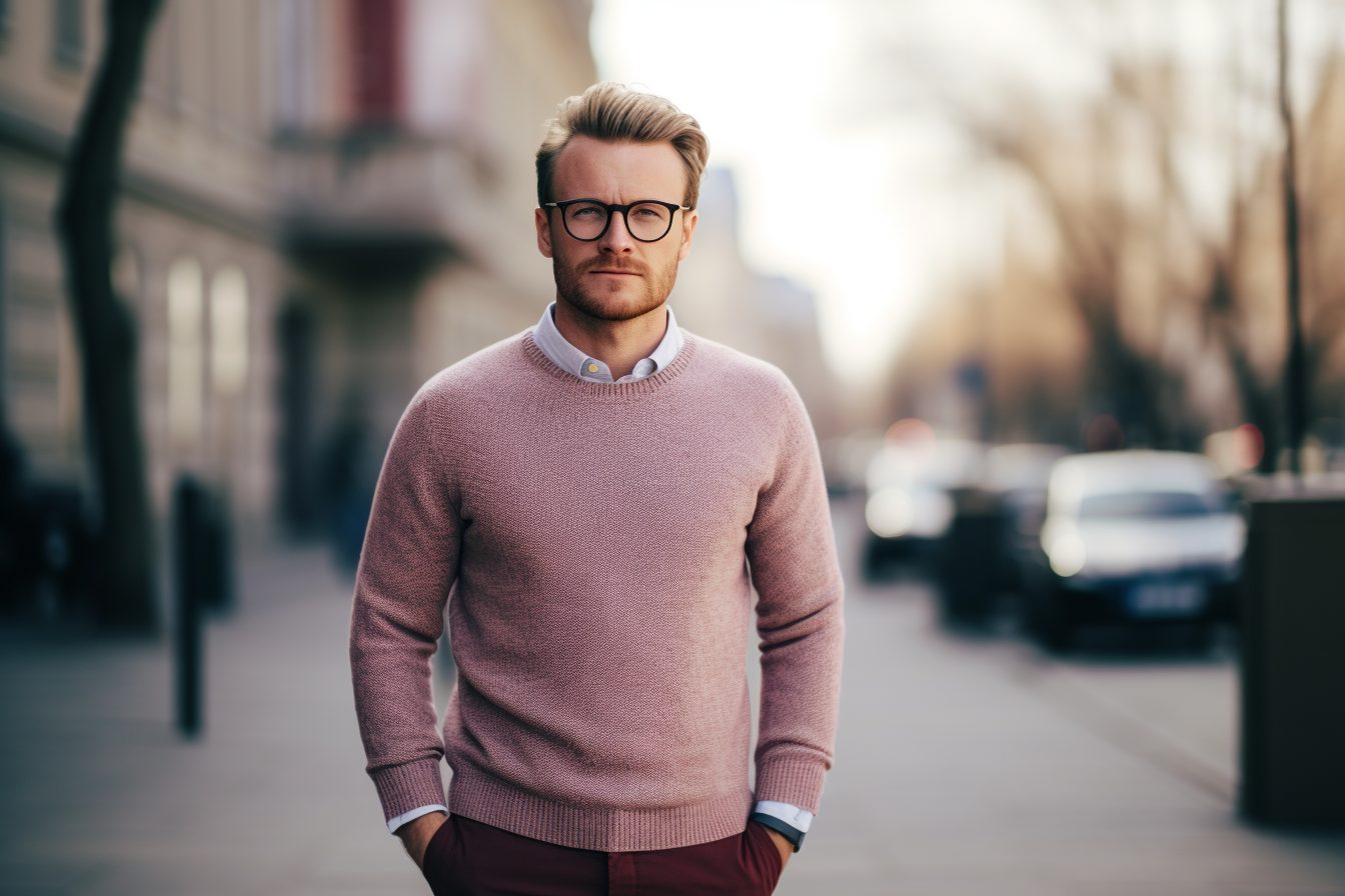 Wearing A Sweater Over a Dress Shirt - Why, How, and When